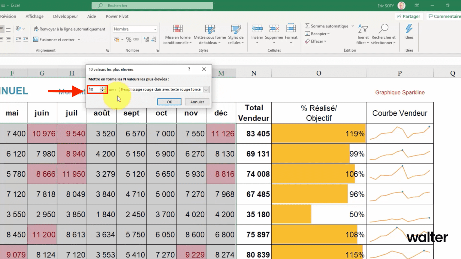 Comment Utiliser Une Formule Excel Pour Compter Les Cellules Non Vides