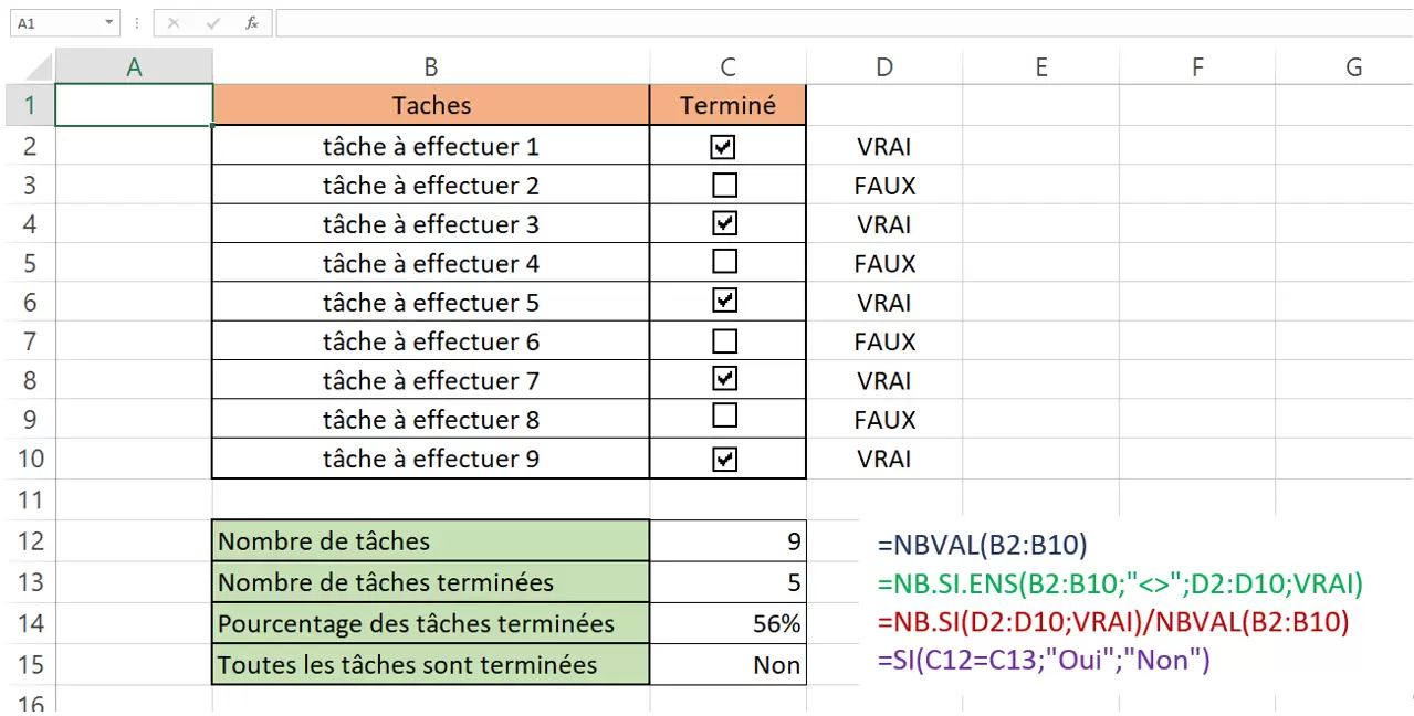 Comment Insérer Une Case à Cocher Dans Excel Sans Utiliser Le Développeur